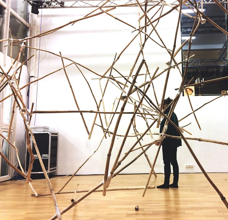 Merzbau – Work – Lawrence Malstaf